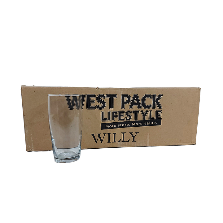 WILLY GLASS BULK 340ml – West Pack Lifestyle